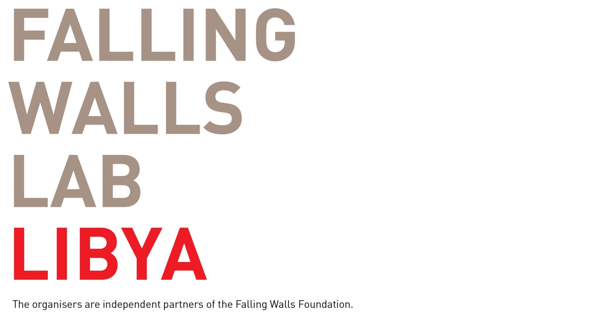Falling Walls Libya Lab – LYBOTICS